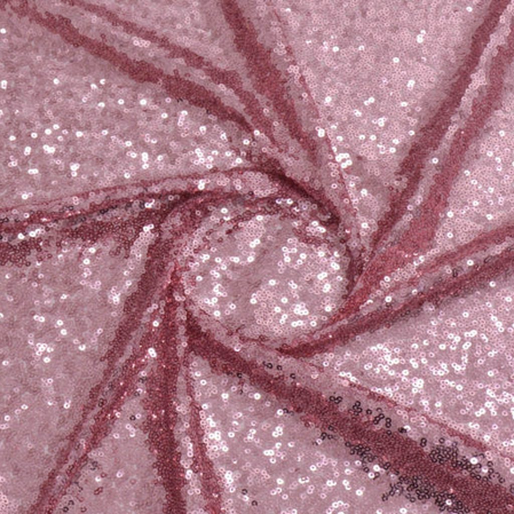 Pink Sequins Fabric Swatch – The Maiden