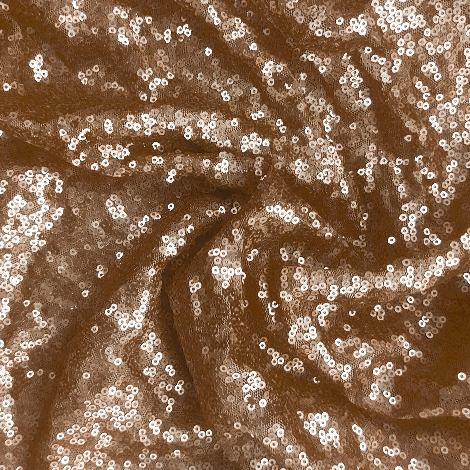 Bronze Sequins Fabric Swatch – The Maiden